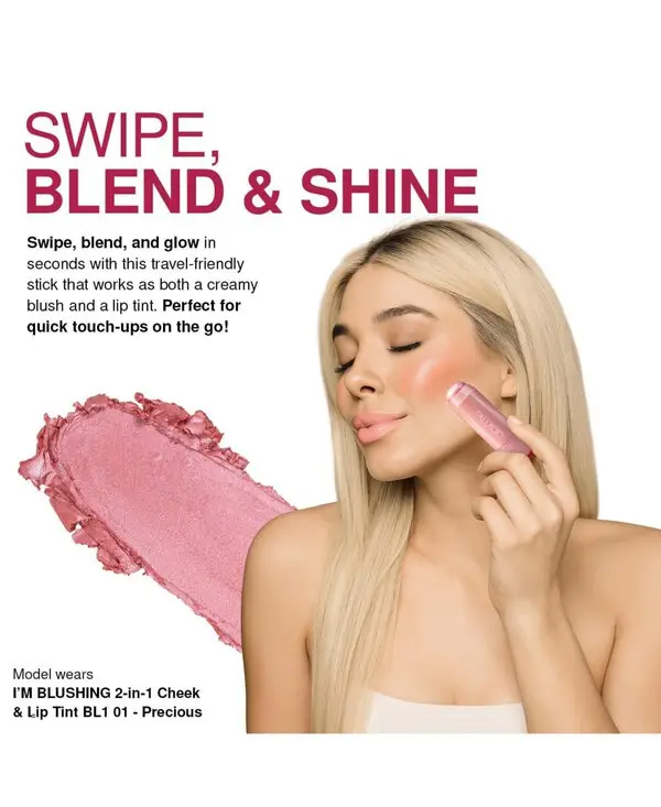 PALLADIO I'm Blushing 2-in-1 Cheek And Lip Tint - Darling