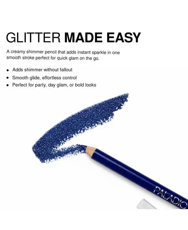 PALLADIO Glitter Eyeliner - Silver Sparkle