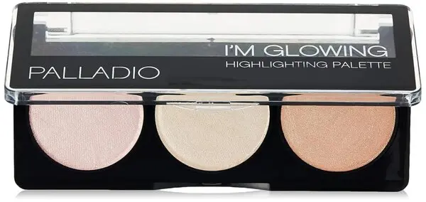 PALLADIO I'm Glowing Highlighting Palette - Pink,natural