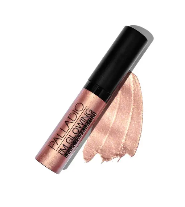 PALLADIO I'm Glowing Liquid Highlighter 0.4 Oz - Rose Gold