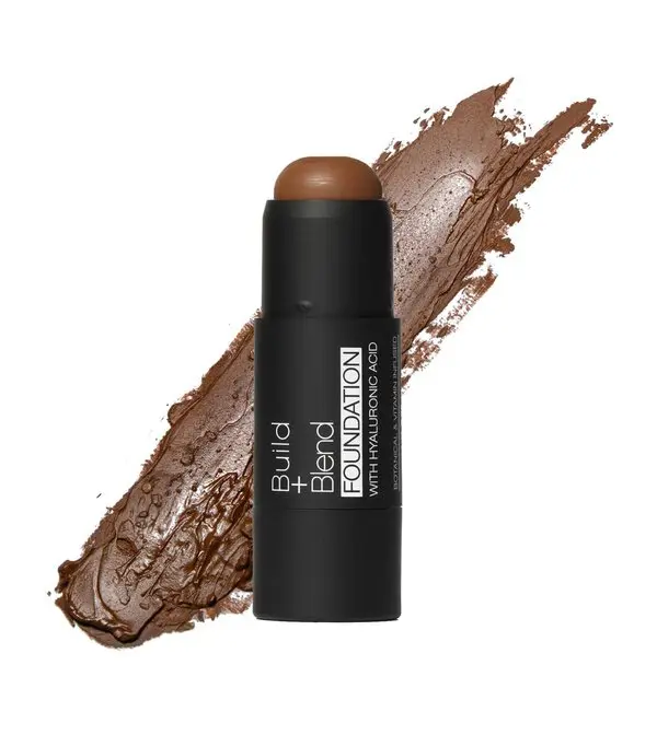 PALLADIO Build + Blend Foundation Stick - Warm Brown