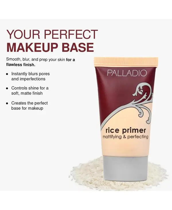 PALLADIO Rice Primer 0.71 Oz - Pink
