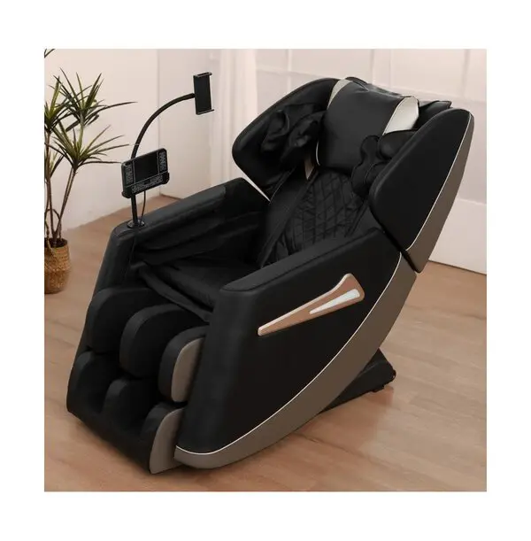 MAISON BOUCLE Full Body Massage Chair With Heat & Air Compression - Black