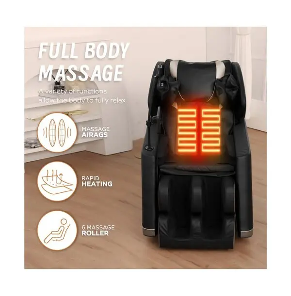 MAISON BOUCLE Full Body Massage Chair With Heat & Air Compression