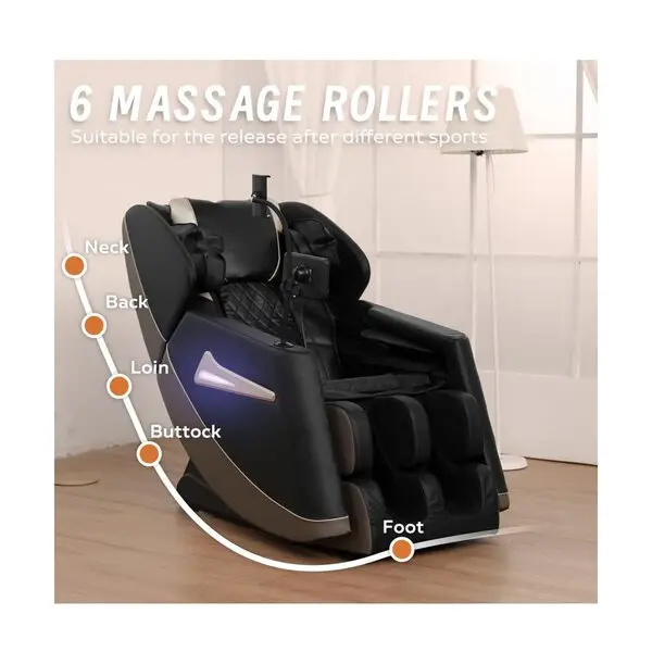 MAISON BOUCLE Full Body Massage Chair With Heat & Air Compression