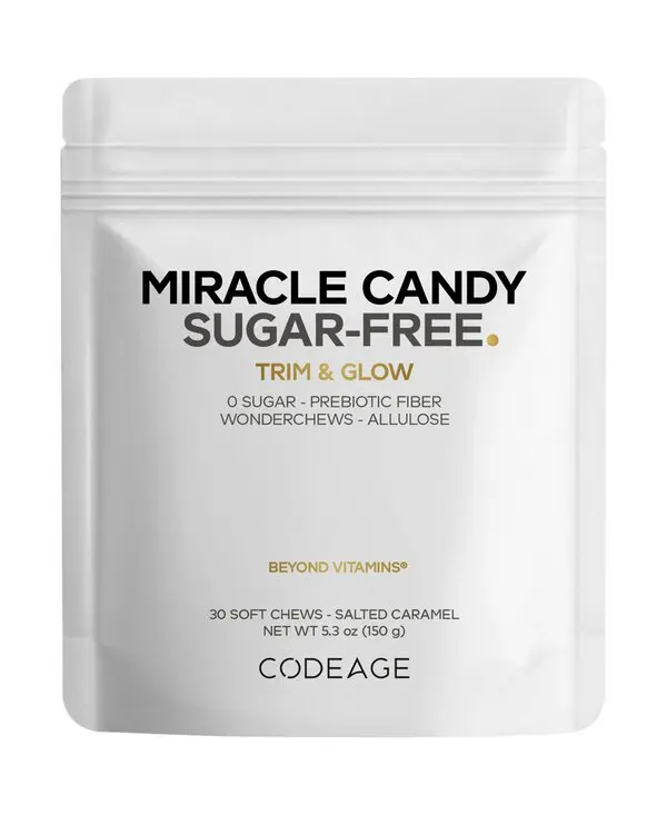 CODEAGE Miracle Candy Salted Caramel Sugar-free Soft Chews - No Color