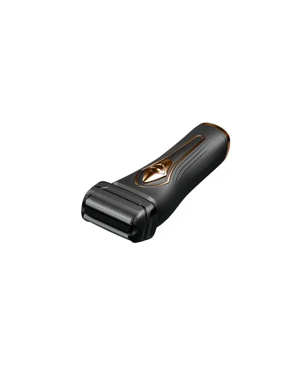 Perry Ellis Smooth Skin Wet/dry Shaver With Pop-up Trimmer - Black,gold