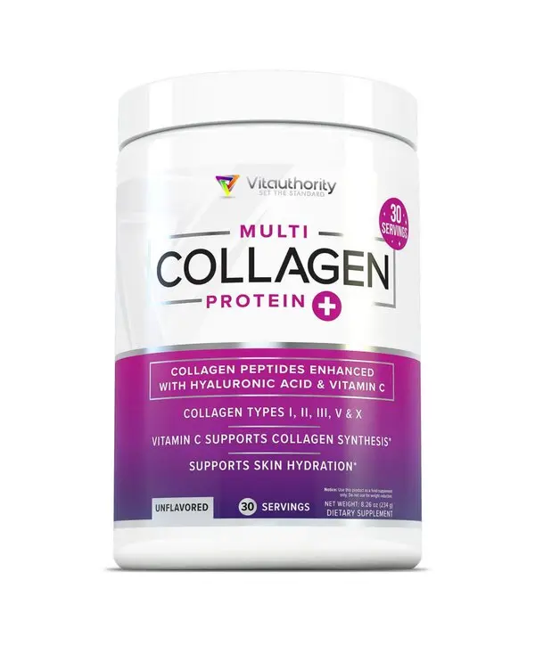 VITAUTHORITY Multi Collagen Protein Plus - No Color