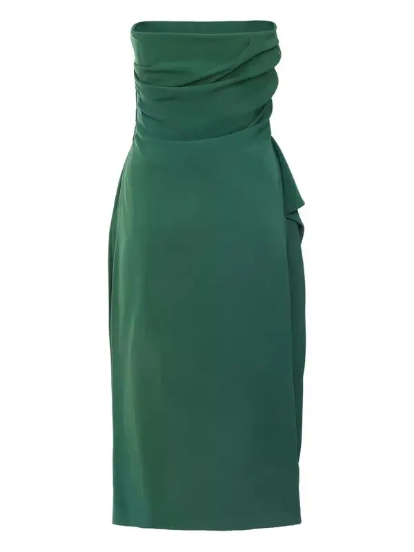 Max Mara Acceso Ruffle-detailed Midi Dress