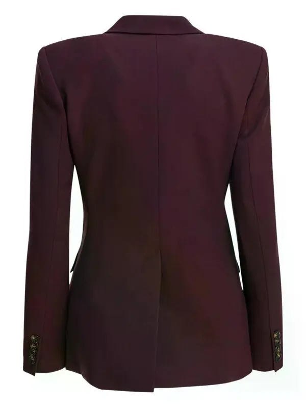 SEMPER Double-breasted Tortoiseshell-button Blazer