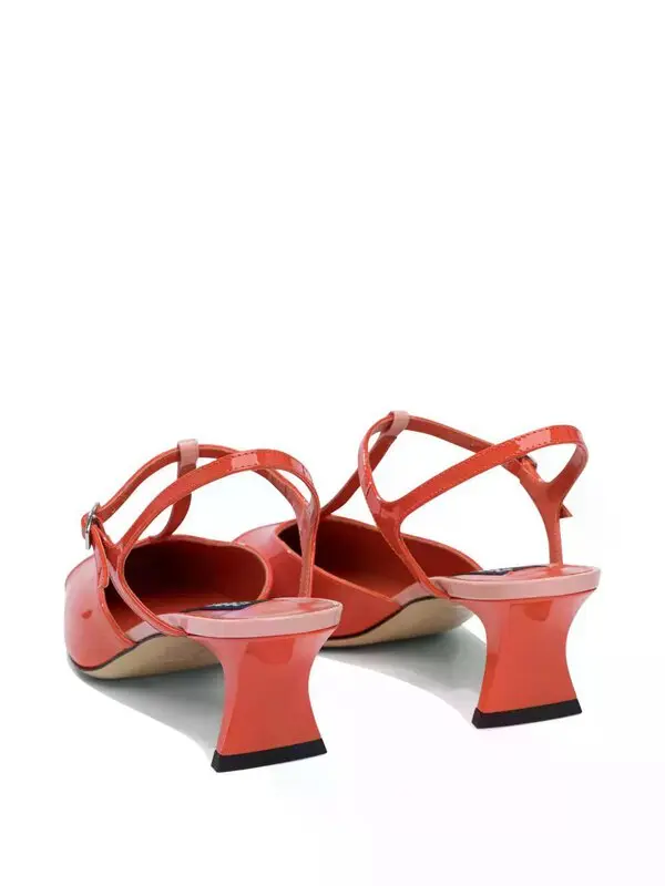 CAREL 40mm Isadora Leather T-bar Pumps