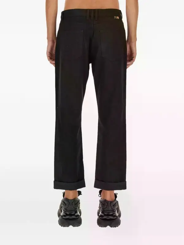 Balmain Cuffed Five-pocket Jeans