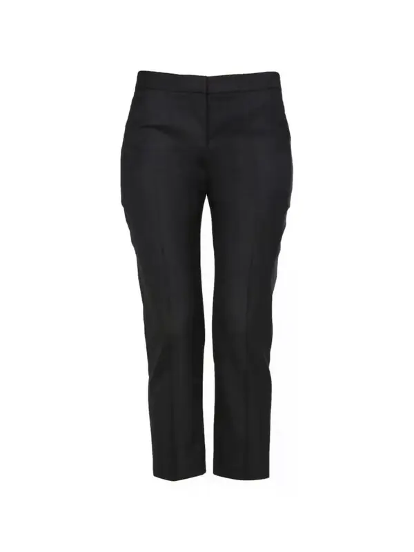 Alexander McQueen Straight-leg Cropped Trousers