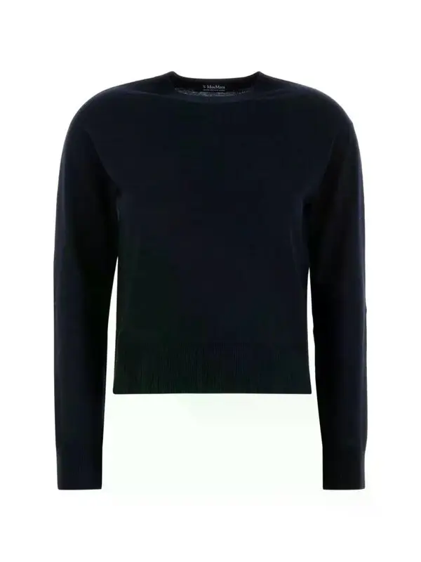 Max Mara Eco Wool Top - Black