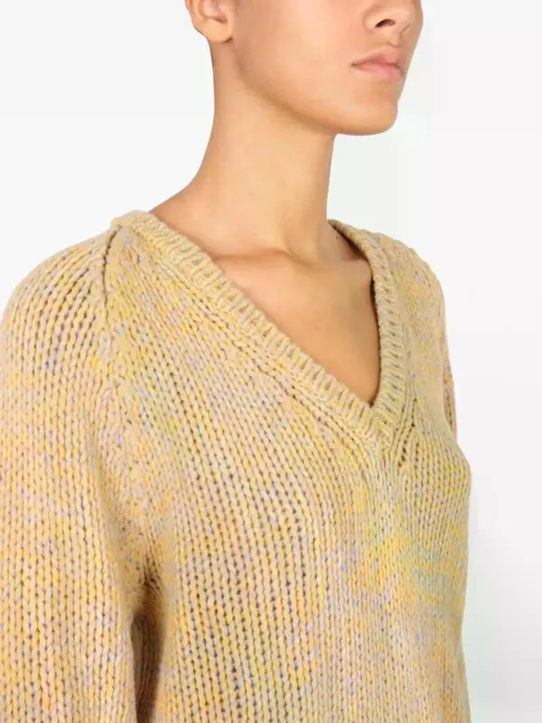 Aspesi V-neck Raglan Sleeve Sweater