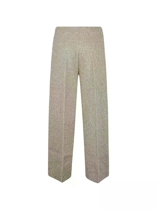 CIRCUS HOTEL Wide-leg Trousers - Neutrals