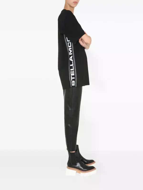 Stella McCartney Round Neck T-shirt - Black