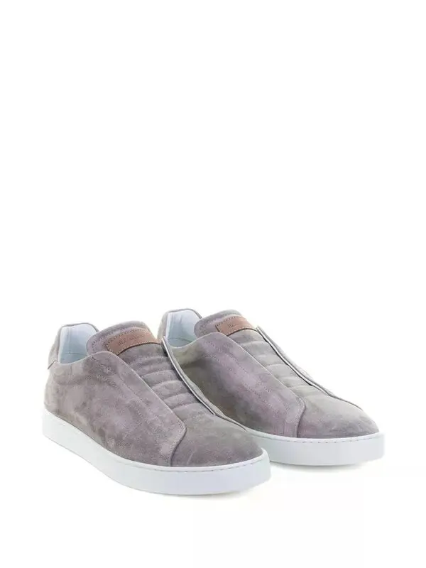 Neil Barrett Lace-up Suede Sneakers