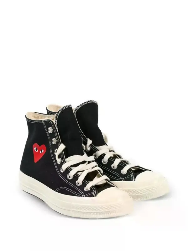 Play Comme Des Garcon X Converse Chuck 70 Sneakers