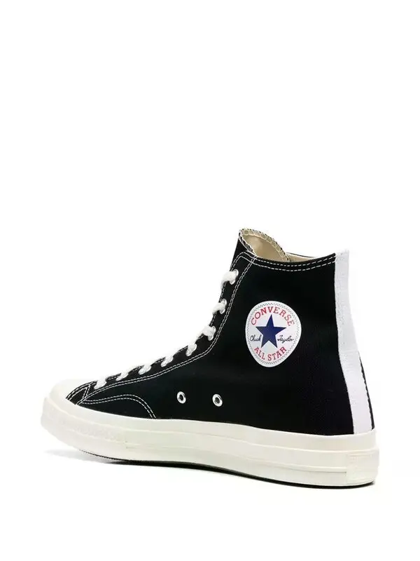 Play Comme Des Garcon X Converse Chuck 70 Logo-print Sneakers