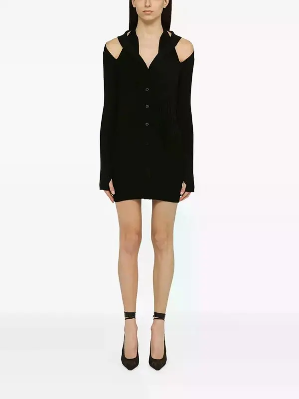 ANDREĀDAMO Cut-out Mini Dress