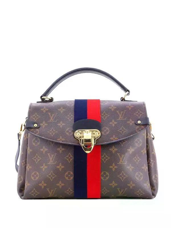 LOUIS VUITTON Georges Handbag Monogram Canvas Mm - Brown
