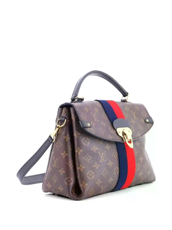 LOUIS VUITTON Georges Handbag Monogram Canvas Mm - Brown