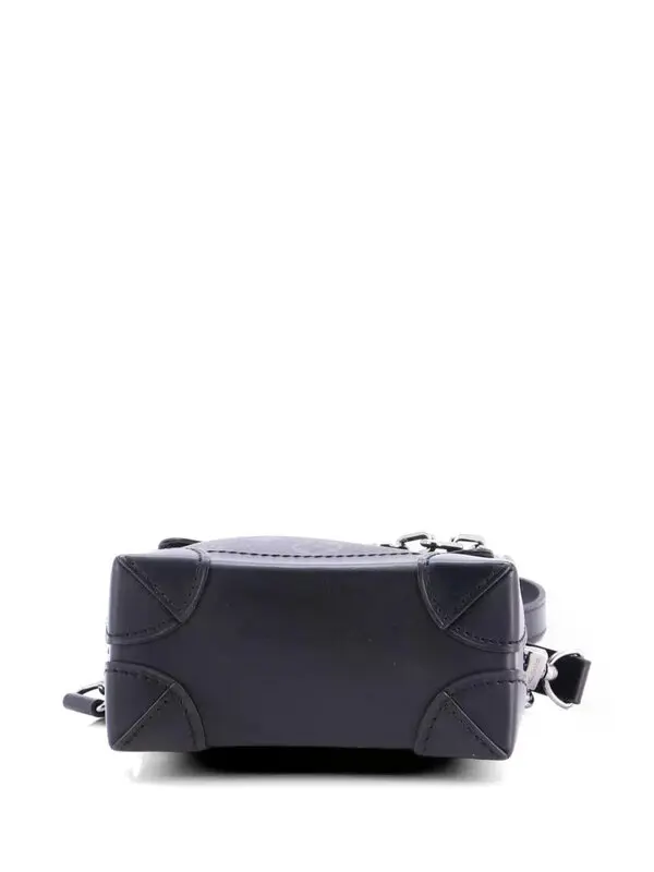 LOUIS VUITTON Steamer Bag Monogram Eclipse Canvas Nano