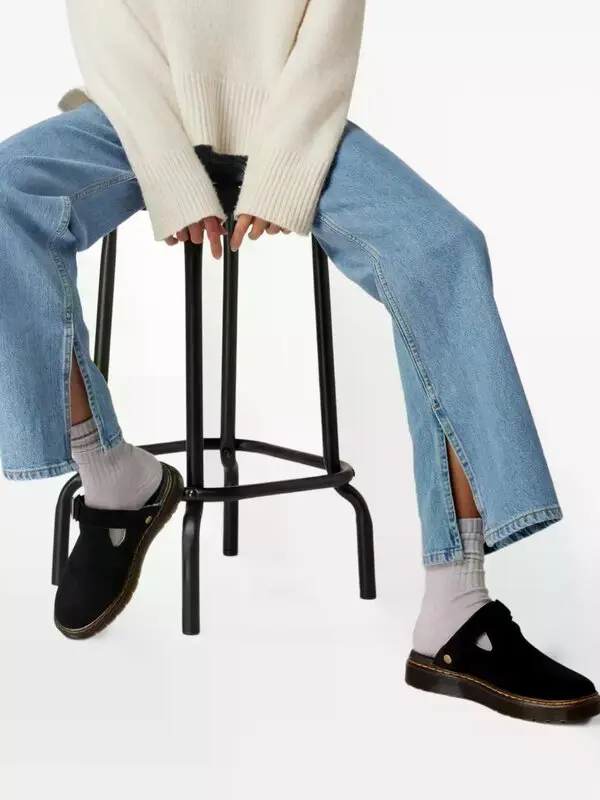 Dr. Martens Buckle-strap Mules