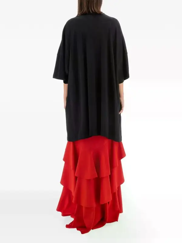 Moschino Peace & Pearls Interlock Cotton Dress