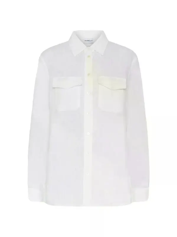 Marella Long-sleeve Shirt - White