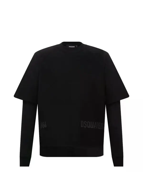 Dsquared2 Double-layer Logo Sweatshirt