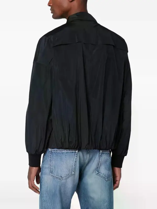 Alexander McQueen Logo-embroidered Bomber Jacket