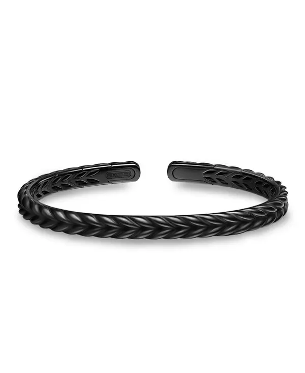 David Yurman Chevron Flex Bracelet - Black