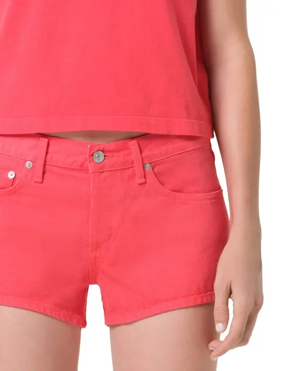 AGOLDE Parker Low Rise Denim Shorts