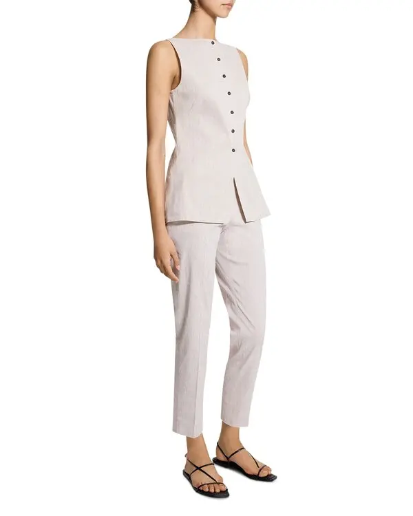 Theory Boat Neck Sleeveless Top
