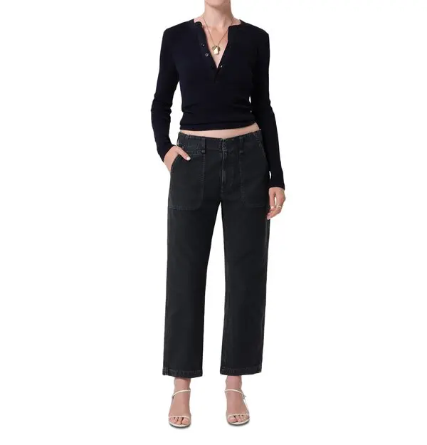 Citizens Of Humanity Winslow Utility Pants - Washed Black