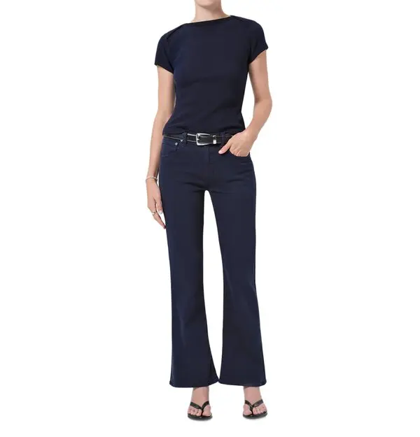 Citizens Of Humanity Goldie Mid-rise Jeans - Navy