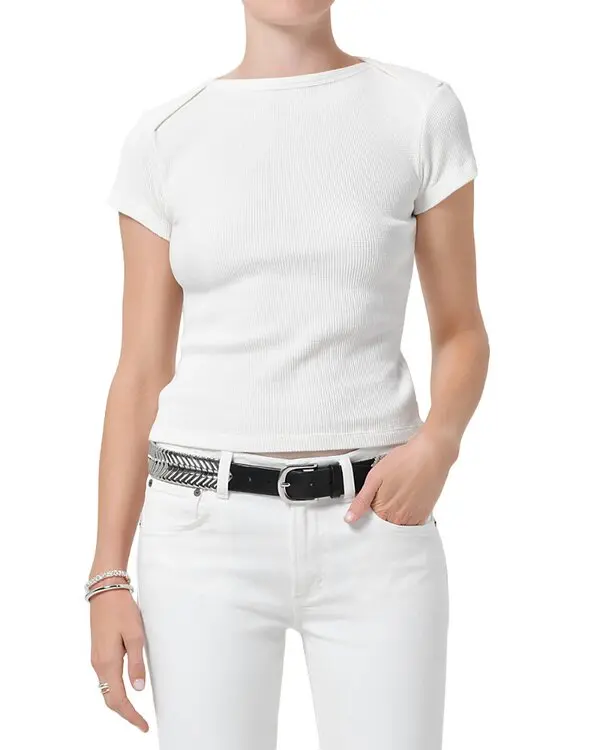 Citizens Of Humanity Baby Waffle Tee - Pashmina