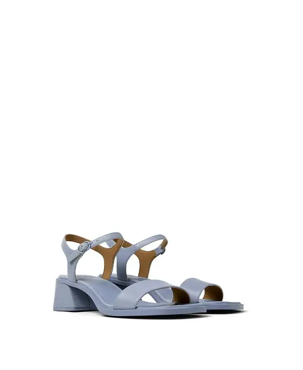 Camper Kora Leather Sandal - Blue