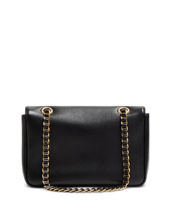 Valentino Garavani Djuna Vlogo Medium Shoulder Bag - Black