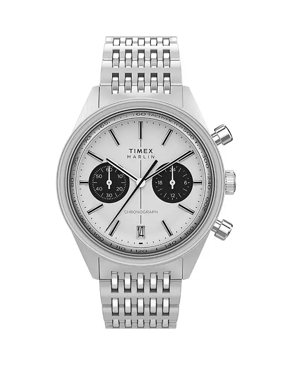 TIMEX Marlin Jet Chronograph 40mm - Stainless Steel