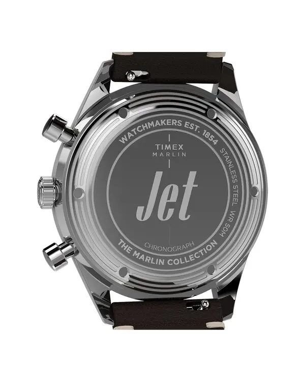 TIMEX Marlin Jet Quartz Chronograph 40mm Strap Watch