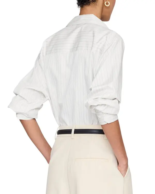 ANINE BING Essie Cropped Shirt