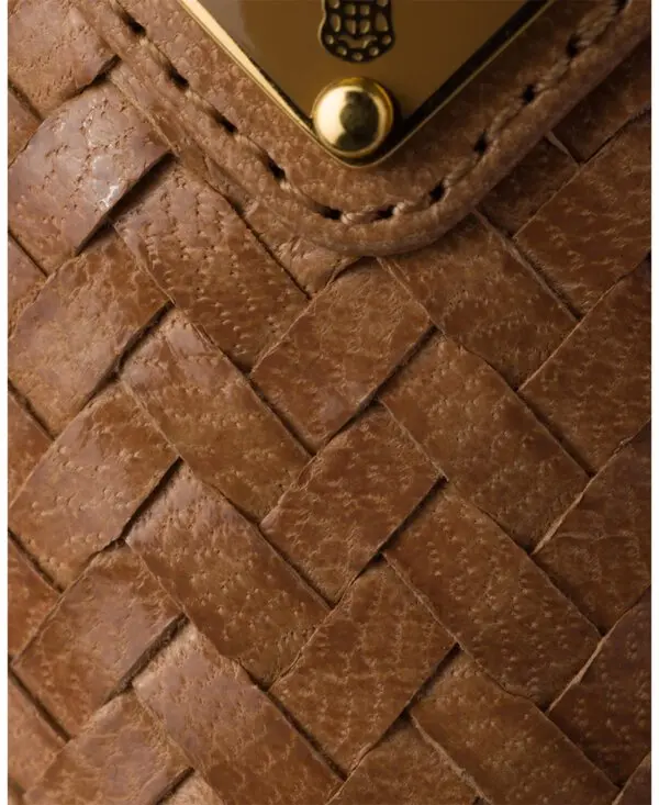 Prada Woven Leather Slingback Pumps - Neutral