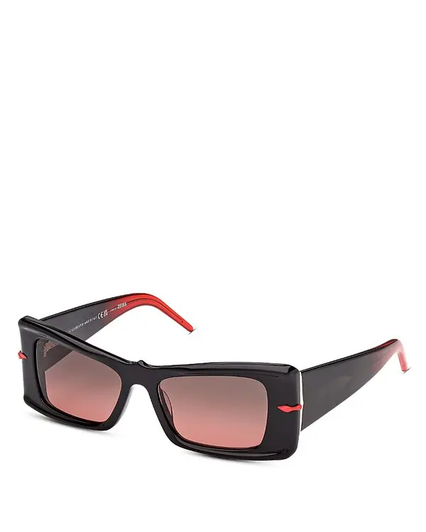 CHRISTIAN LOUBOUTIN Butterfly Sunglasses, 54mm - Black/gradient Smoke