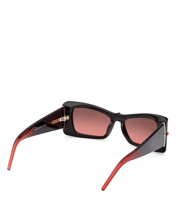 CHRISTIAN LOUBOUTIN Butterfly Sunglasses, 54mm - Black/gradient Smoke