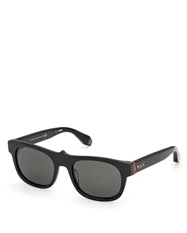 CHRISTIAN LOUBOUTIN Navigator 54mm Sunglasses - Shiny Black/smoke