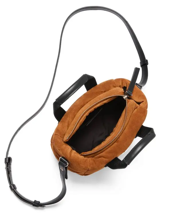 Moncler Caradoc Micro Suede Crossbody Bag