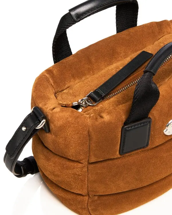 Moncler Caradoc Micro Suede Crossbody Bag